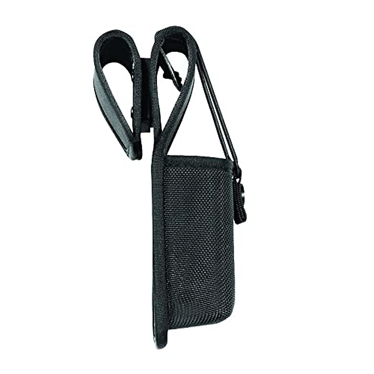 Heros Pride Radio Holder With Swivel - Universal Fit - Ballistic, Black