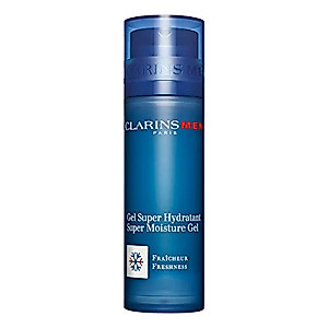 CLARINSMEN Super Moisture Gel | Cooling Gel For Men | Hydrates, Mattifies, Soothes, Energizes and Defies Shine | Calms and Tones Skin After Shaving | All Skin Types | 1.7 Ounces