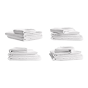 Hotel Collections Hotel Collection Sheet Set - Hotel Luxury 1800 Bedding Sheets & Pillowcases - Extra Soft Cooling Bed Sheets -