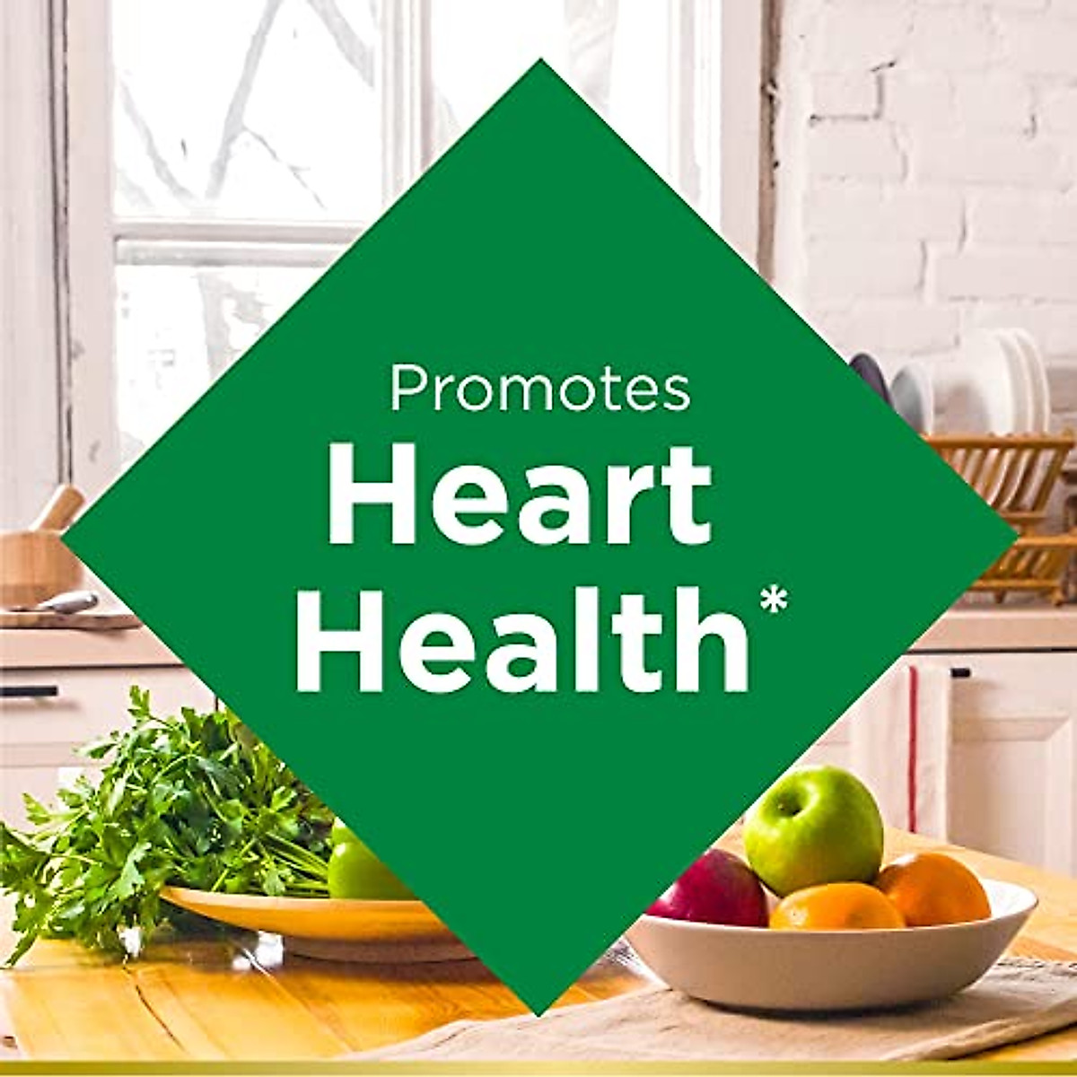 Nature’s Bounty CoQ10 Gummies, Supports Heart Health, CoQ10 200mg, Peach Mango Flavor, 60 Count