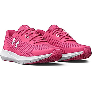 Under Armour Women's Surge 3 -Running Shoe, (602) Pink Punk/Pink Punk/White, 6.5
