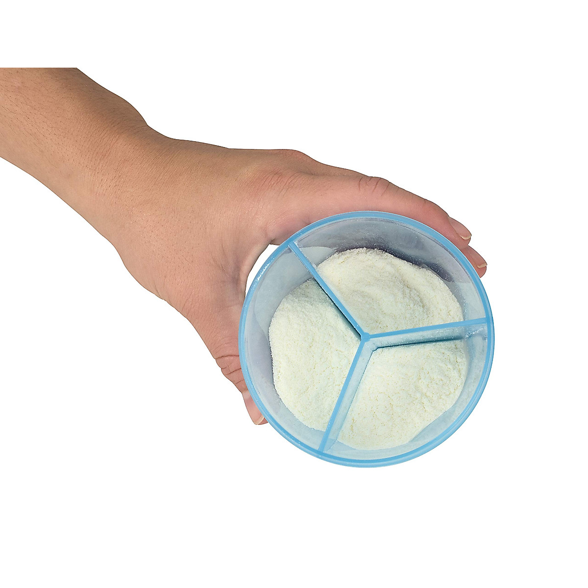 Dr. Brown's Travel Formula Dispenser with Lid, BPA Free - Blue