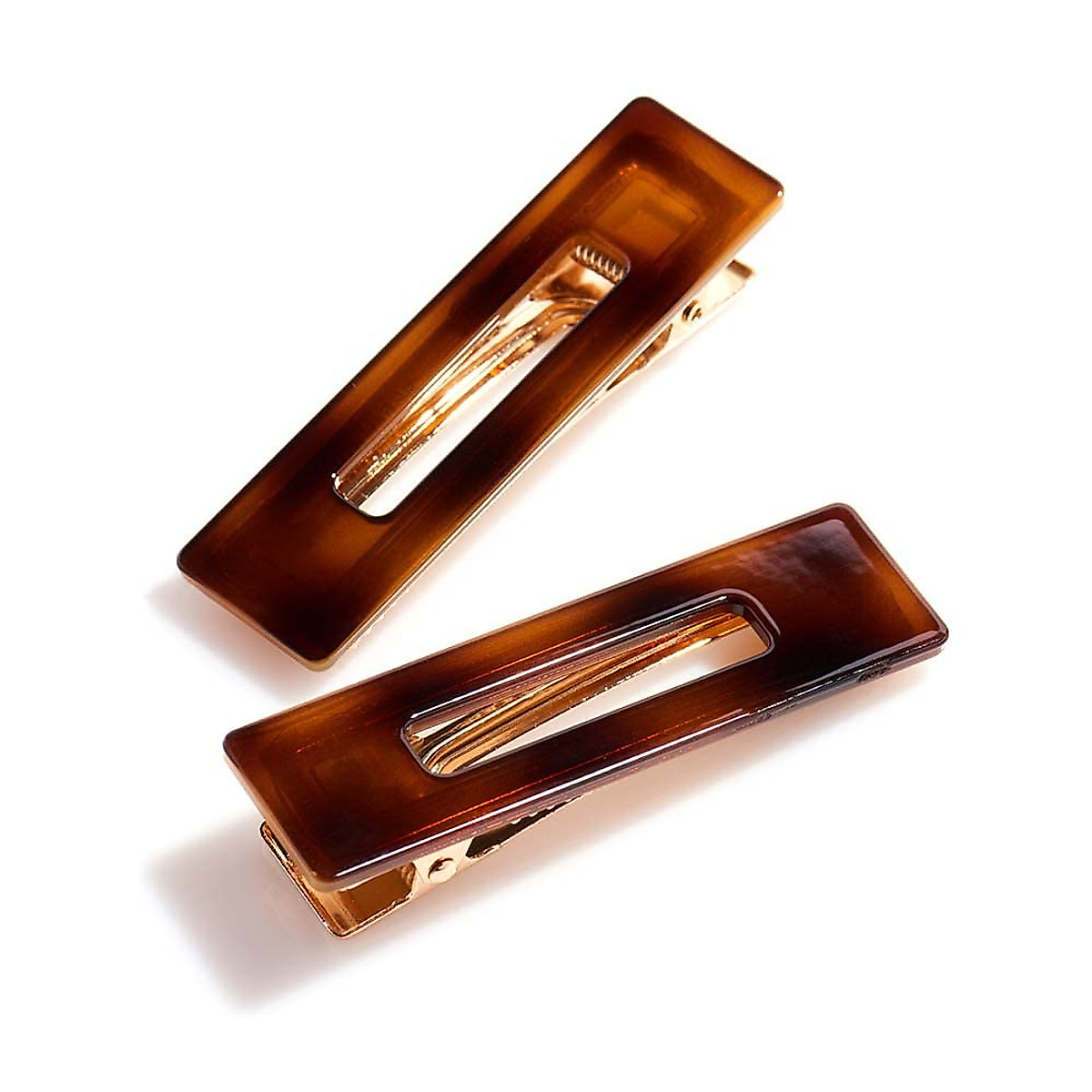 Bellefixe Premium Hair Clip (2 Pack) (Tortoise)