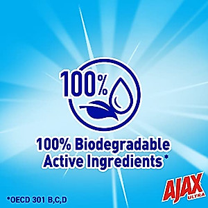 Ajax Ultra Professional Antibacterial Pot & Pan Dish Soap, Orange Scent, 145 fl. oz. (1.13 gal.), 4/Pack (61034313CT)