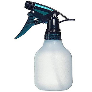 Rayson Empty Spray Bottle Refillable Container, Fine Mist Sprayer Trigger Squirt Bottle for Taming Hair, Hair styling, Watering Plants, Showering Pets (1 Pack, Blue)