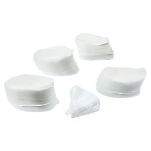 SE 2" Round Non-Woven Gun Cleaning Patches (300 Count) - GC-R2300NW