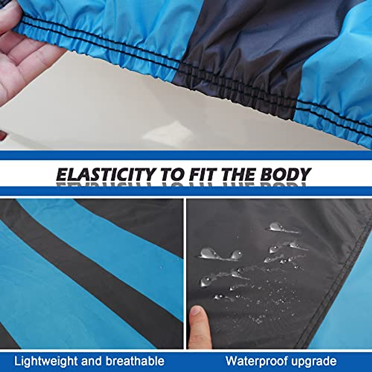 Kaugung Car Cover Waterproof Custom Fit Porsche 911（1997-2023）, Lightweight Full Exterior Cover for Automobiles All Weather Outdoor Sun UV Rain Dust Snow Wind Protection.