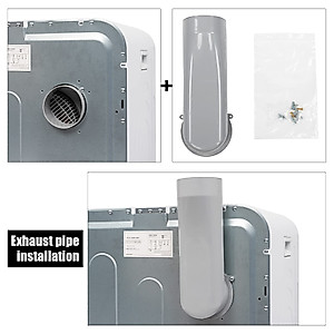 Compact Laundry Dryer, 120V Electric Portable Clothes Dryer with Tumble 13lbs Stainless Steel Tub, LED Display Control Panel Downside Easy Control for 4 Automatic Drying Mode