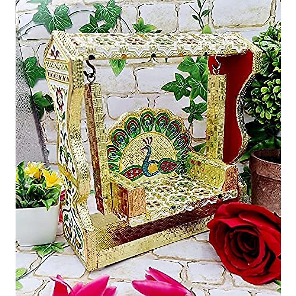 Laddu Gopal Jhula Krishna/Ganesha and Laddu Gopal Swing (Multi: Gopal Jhula)