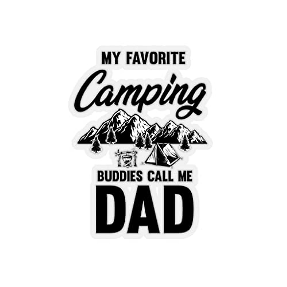 Teegarb Letter Blanket Sticker Decal Hilarious Woodsman Boot Retreat Encamp Deerstalker Lover Humorous Tent Stickers for Laptop Car 4" × 4" / Transparent