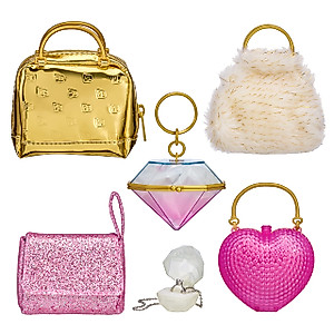 REAL LITTLES | Collectible Micro Handbag Collection | 5 Exclusive Bags | Plus 17 Beauty Surprises Inside!, Multicolor (25266)