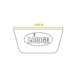 Lodge BOLD Silicone Assist Handle Holder - Dishwasher Safe Hot Handle Holder Upgraded Design for Lodge BOLD Products Only - Heat Protection Up to 450° - Black