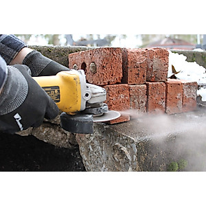 10 Pack – 4 1/2 Cut Off Wheel Concrete Grinding Wheel for Cutting Masonry Stone Brick Block - Compatible with All 4 1/2 inch Angle Grinder - Caliastro