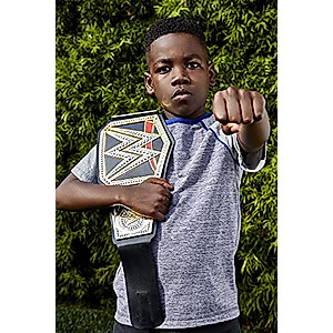 WWE Championship Role Play Title Belt with Adjustable Strap for Kids [Amazon Exclusive]