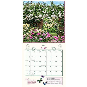 Secret Garden Wall Calendar 2021