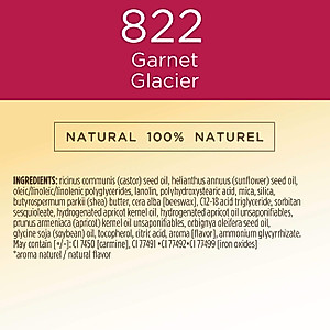 Burt's Bees 100% Natural Glossy Liquid Lipstick, Garnet Glacier, 1 Tube
