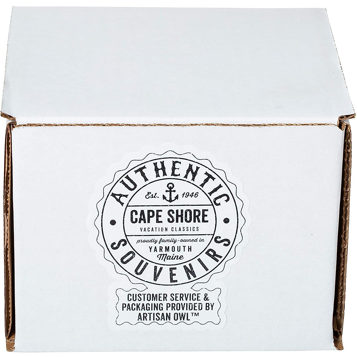 Cape Shore Handcrafted Bean Pot Stoneware 16oz Mug, Multiple Styles Available (Loon)