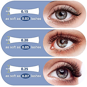 Matte Mink Flat Eyelash Extension 0.25 D Curl 10mm Ellipse Eyelashes False Mink Individual Eyelash Extension Professional Salon Used by Qeelasee
