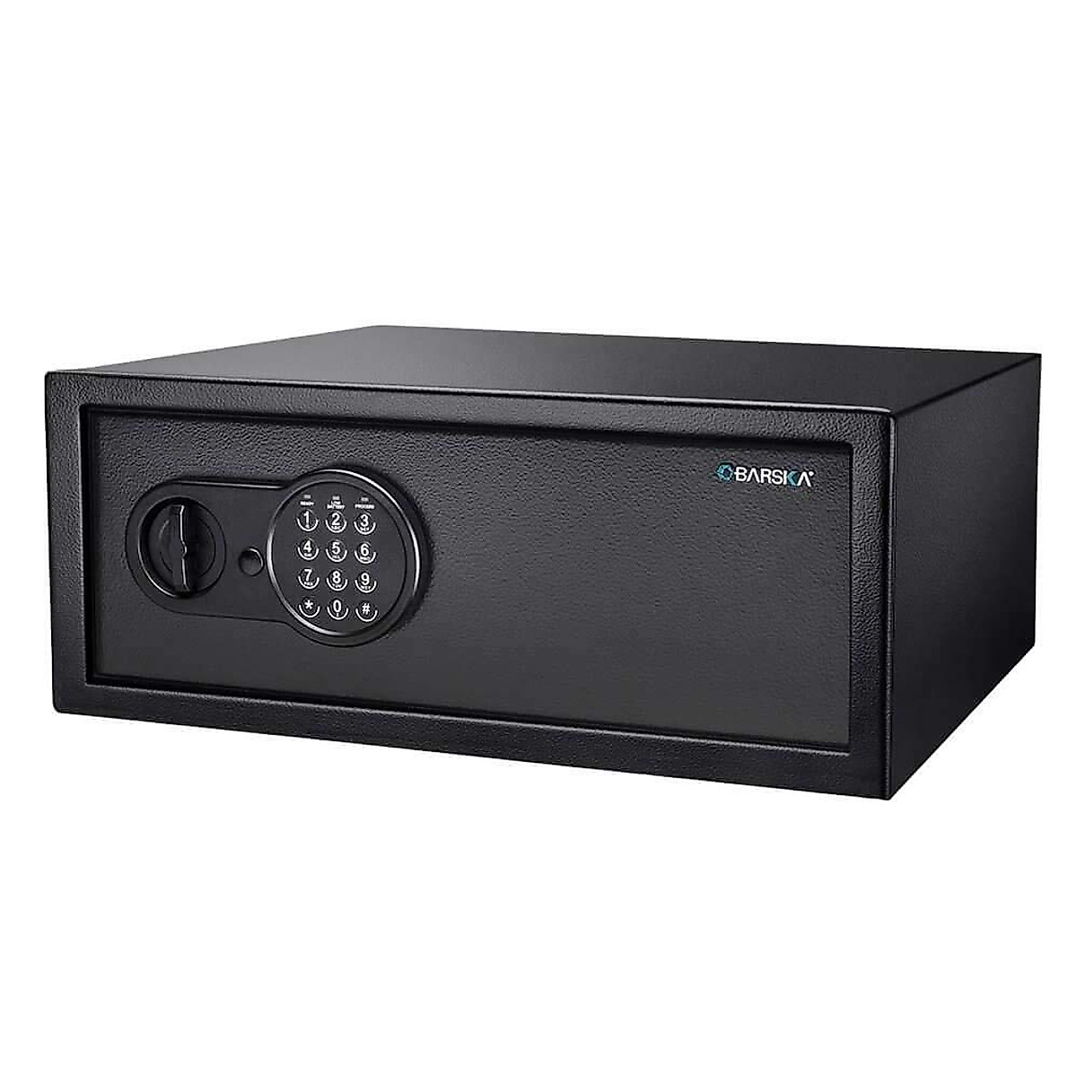 Barska Digital Keypad Home & Office Steel Security Safe Lock Box with Deadbolts - 1.2 Cu Ft Standard