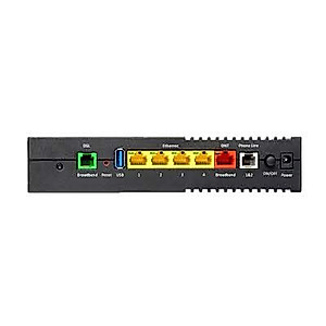 Arris NVG448BQ VDSL2, ADSL2+ Voice Wireless Gateways with 802.11ac Wi-Fi Frontier Formerly Verizon Fios Firmware Better Than G1100 (ONT Required)