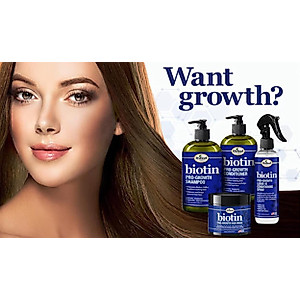 Difeel Biotin 3-PC Cleanse and Root Treatment Hair Growth Set