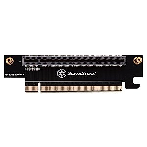 SilverStone Technology RC07 PCI Express 4.0 x16 Riser Card for RVZ02 and ML08, SST-RC07B