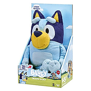 Bluey - 13" Talking Plush - Interactive - Sing Along, 9 Different Phrases