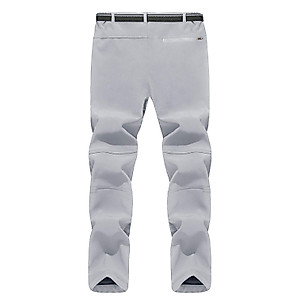 TACVASEN Mens Fleece Pants Open Bottom Mens Travel Pants Tactical Pants Winter Warm Outdoor Cargo Pants Waterproof Softshell Pants