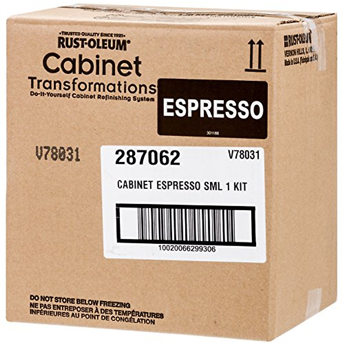 Rust-Oleum 287062 Transformations Cabinet Refinishing Kit, Espresso