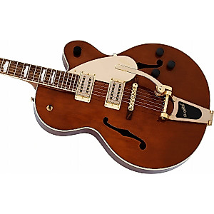 Gretsch G2410TG Streamliner Hollow Body Single-Cut and Gold Hardware Single Barrel w/Bigsby