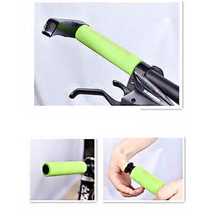 1 Pc Bike Handlebar Grips Slip Mountain Non Slip Soft Lock Grips Road Bike Handlebar MTB Bicycle Accessories Red