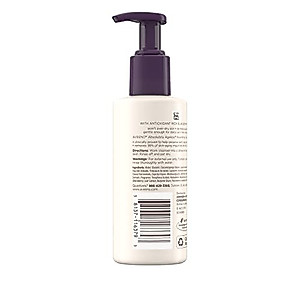 Aveeno Absolutely Ageless Nourishing Daily Facial Cleanser, Antioxidant-Rich Blackberry Extract, Non-Comedogenic Makeup-Removing Face Wash from Dermatologist-Recommended Brand, 5.2 fl. oz