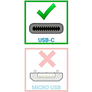 Samsung EP-DG930 1.5m USB A USB C Male Male Black USB Cable