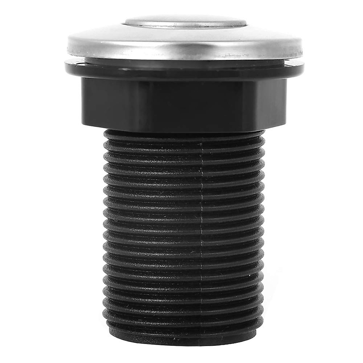 Air Activated Push Switch Button Garbage Disposal Bathtub Hose Kit Stainless Steel