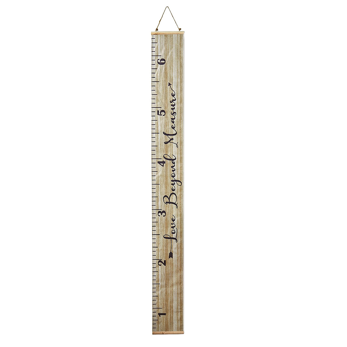 The Lakeside Collection Sentiment Ruler Growth Chart - Child Height Tracker - Love Beyond Measure