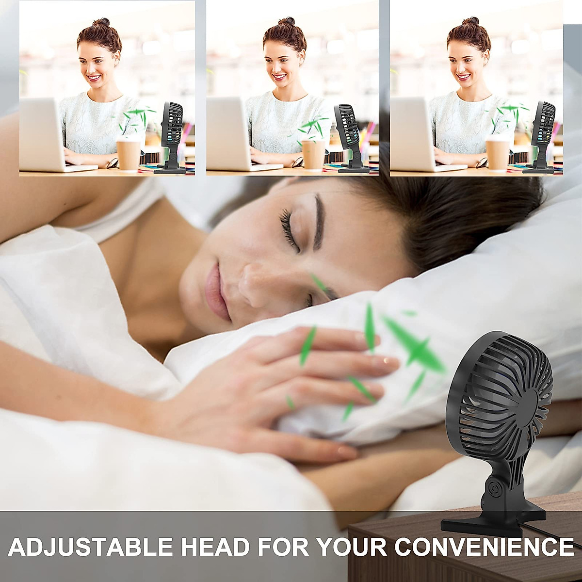 Imenlox Desk Fan, Small USB Fan with Strong Airflow and Continuously Variable Speed Control,Electric Splatter Shooting Toy for Boys and Girls Outdoor for Kids | Ages 14+