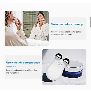 Microcurrent Facial Device-5 Minute face Lift- Microcurrent Facial Toning -Anti-Wrinkle Skin Care Tool for Rejuvenation- Age Spot and Fine Line Reducer face Contour Toner-Microcurrent Toning