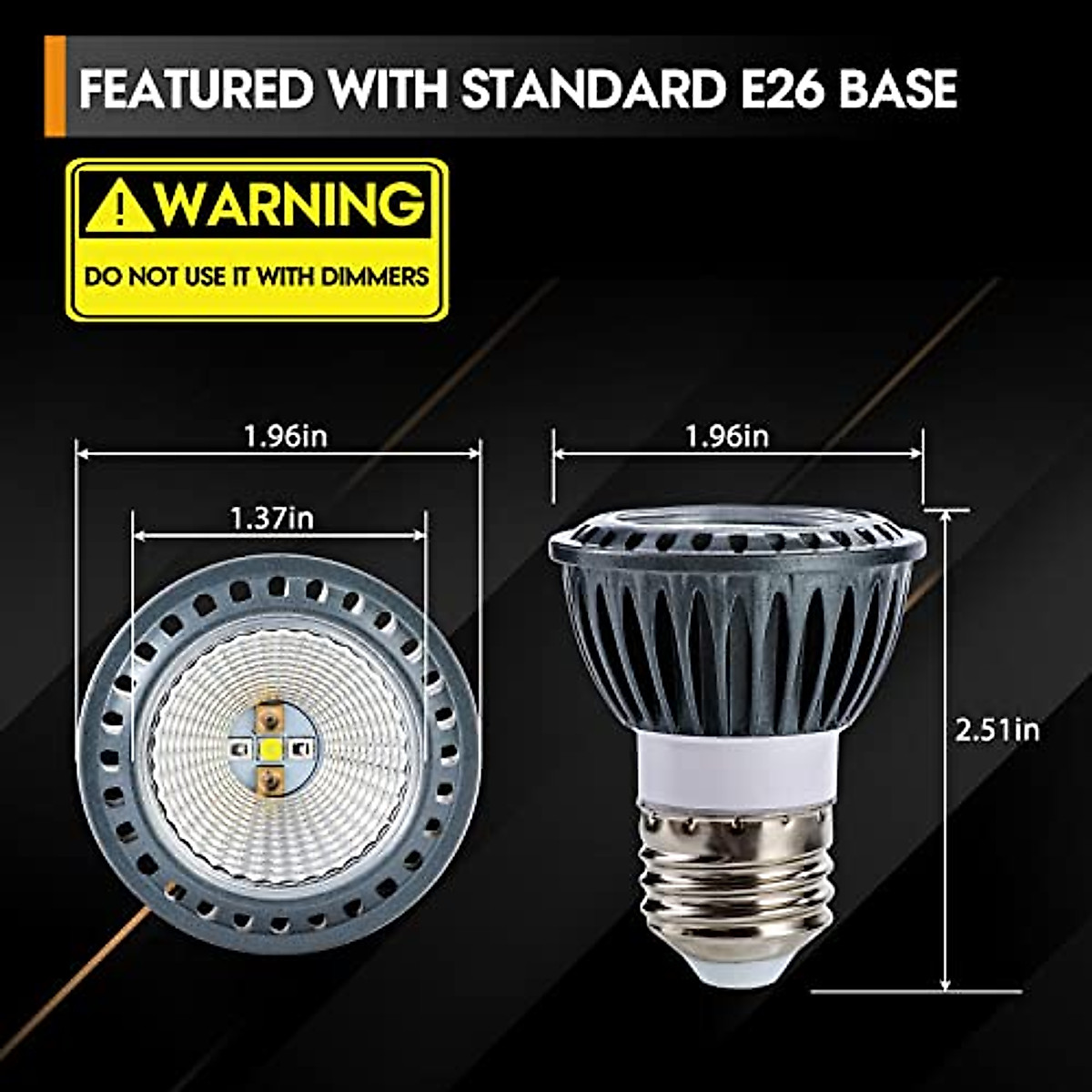 GeeKoit Premium High-Intensity UVB Reptile Light for Optimal Calcium Metabolism,5-Watt 10.0 Desert UVB Light Ideal for Desert-Dwelling Reptiles Bearded Dragons Tortoises (Desert 10.0 UVB)