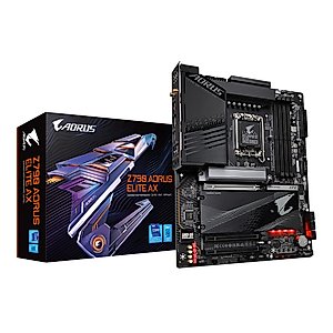 Intel Core i5-13500 Desktop Processor 14 cores (6 P-cores + 8 E-cores) 24MB Cache, up to 4.8 GHz & GIGABYTE Z790 AORUS Elite AX (LGA 1700/ Intel Z790/ ATX/ DDR5/ Quad M.2/ PCIe 5.0/ USB 3.2 Gen2X2