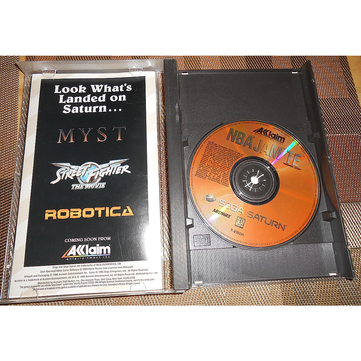 NBA Jam Tournament Edition - Sega Saturn