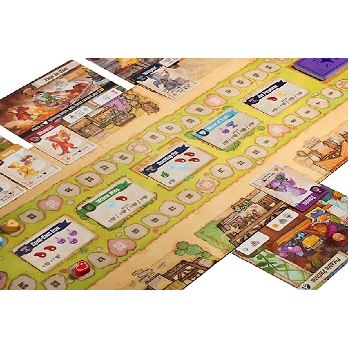 Flamecraft Board Game - Ignite The Ultimate Fantasy Adventure ! Strategy Game, Fun Family Game for Kids and Adults, Ages 10+, 1-5 Players, 60 Minute Playtime, Made by Lucky Duck Games