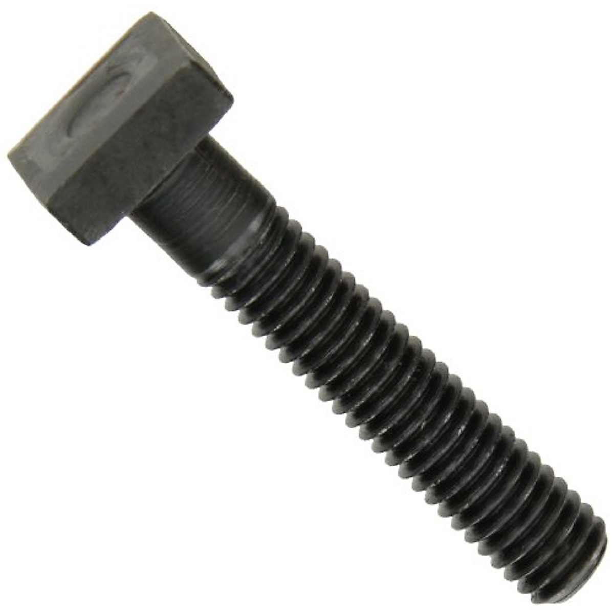Te-Co 46262 Black Oxide 4140 Steel T-Bolt, 3/8"-16 TPI, 2" Thread Length, 2-1/2" Length, 11/16" x 11/16" x 1/4" Head, 3/8" Table Slot (Pack of 2)