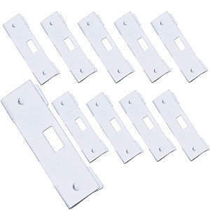 Vertical Blind Repair Vane Savers 12pcs Blind Repair Clip Vertical Blind Repair Tabs, Window Blinds Replacement