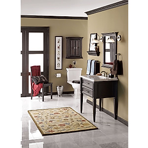 Moen Brantford Traditional Brushed Nickel Spring-Loaded Wall Mounted Toilet Paper Holder, YB2208BN