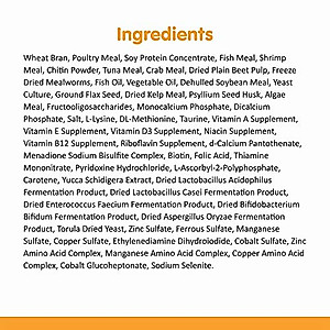 Sunseed Vita Prima Hedgehog Food - High-Protein Poultry, Seafood, and Mealworm Food Blend - Vitamin-Fortified for Happy and Healthy Hedgehogs 1.56 Pound (Pack of 1)