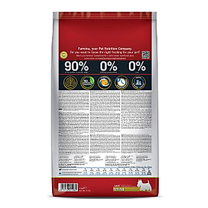 Farmina Natural And Delicious Chicken And Ancestral Low-Grain Formula Small Bites Dry Dog Food, 5.5-Pound