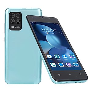 Unlocked Cell Phone, 5" Full HD Unlocked Smartphone 2GB RAM 32GB ROM Dual Card Dual Standby Mobile Phone for Android, Facial Recognition, 2200mAh Battery(Green)