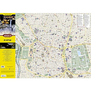Madrid Map (National Geographic Destination City Map)