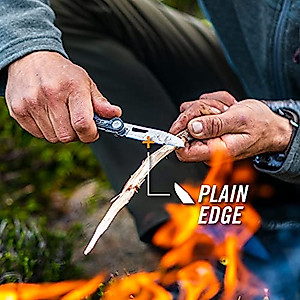 Gerber Gear Armbar Slim Drive, Pocket Knife Multitool with Screwdriver, Burnt Bronze