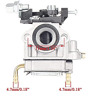 BEIYIPARTS Carburetor for Poulan Pro PRB26 RedMax HB-250 Echo PB-770H PB-770T Shindaiwa EB770RT Blower
